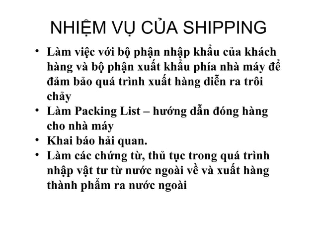 [Công nghệ may] tài liệu về merchandising quản lý đơn hàng | PPT
