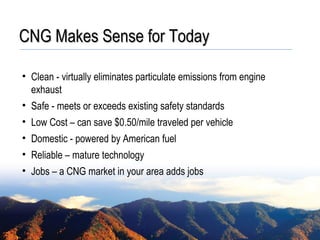 CNG Options for Fleets and Updates on Local Incentives | PPT