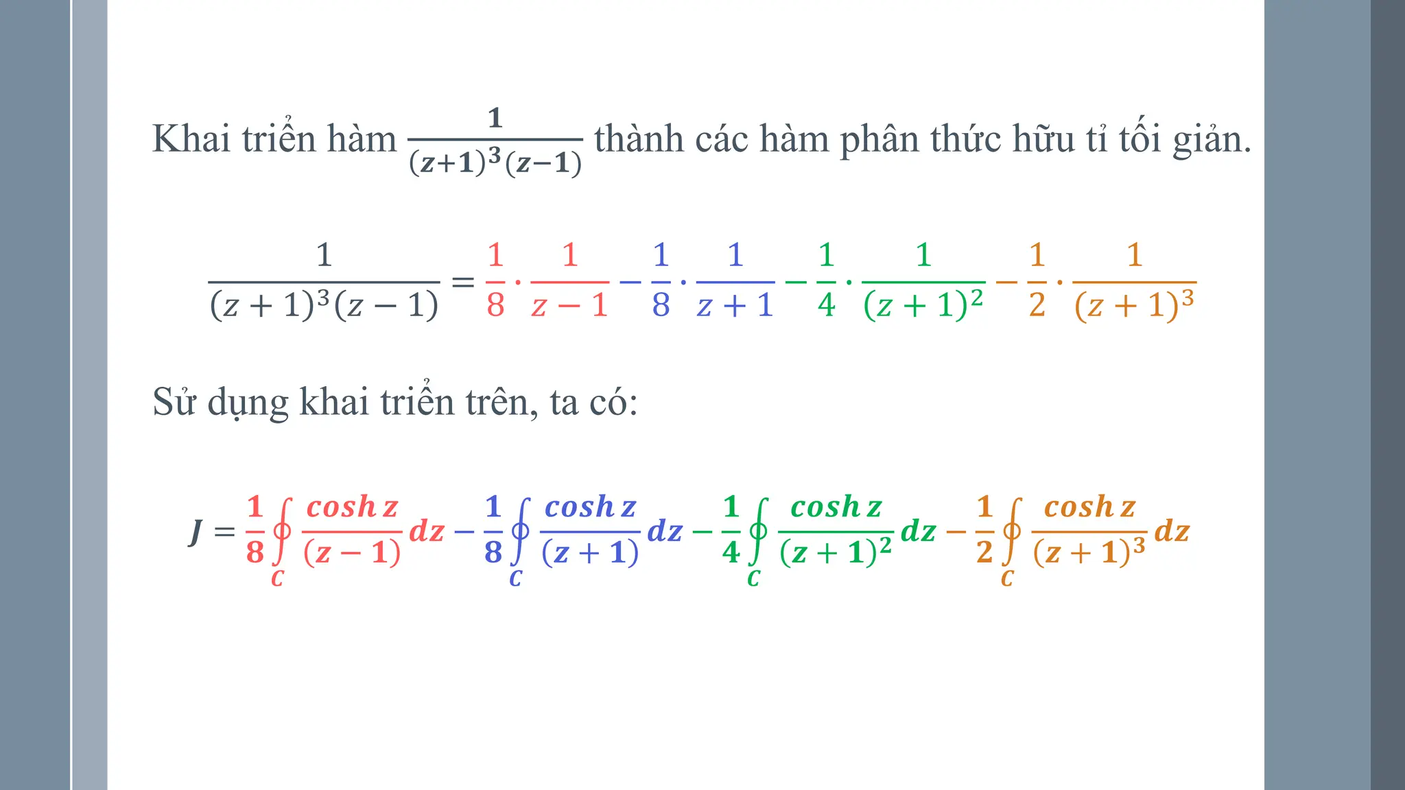 CÔNG THỨC TÍCH PHÂN CAUCHY và ứng dụng trong giải tích phức.pptx