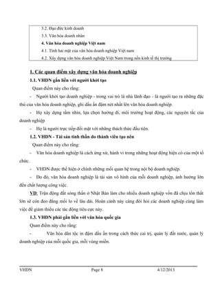 đề Cương vhdn | DOC