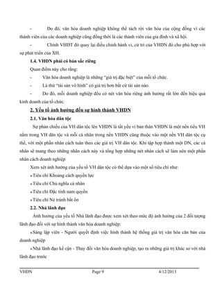 đề Cương vhdn | DOC