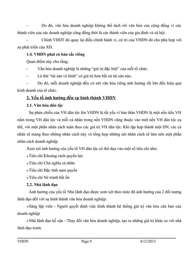 đề Cương vhdn | DOC