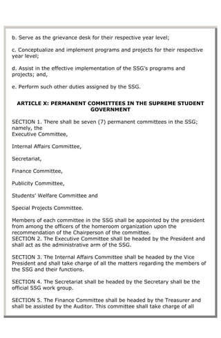 Cnhs ssg constitution and bylaws 1 | DOCX