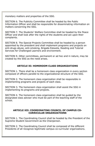 Cnhs ssg constitution and bylaws 1 | DOCX