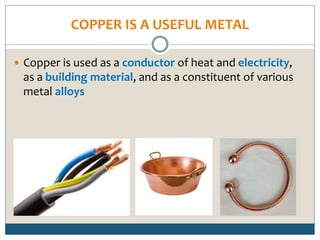 Copper in health and disease - Dr Srinivas Sankaranarayanan | PPTX