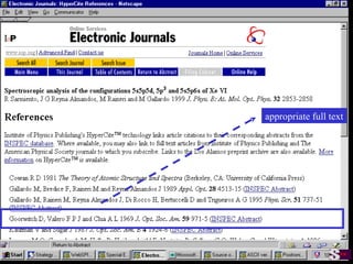 The SFX Framework for Context-Sensitive Reference Linking | PPT
