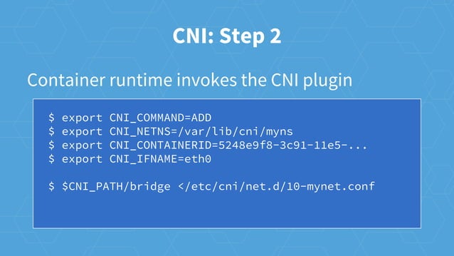 Container Network Interface: Network Plugins for Kubernetes and beyond ...