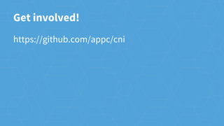Container Network Interface: Network Plugins for Kubernetes and beyond ...