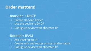 Container Network Interface: Network Plugins for Kubernetes and beyond ...