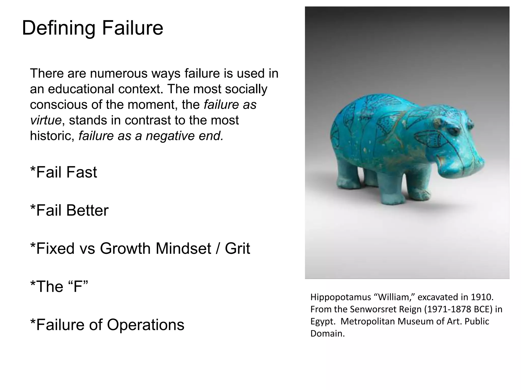 Failing to Fail Better: A Discursive Analysis of Positive Failure in ...