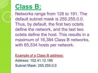 Cn ipv4 addressing | PPTX