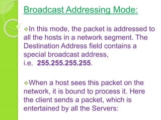 Cn ipv4 addressing | PPTX