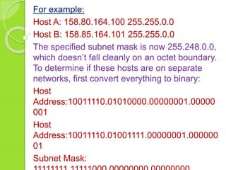 Cn ipv4 addressing | PPTX