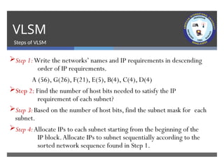 computer network Lab Lecture 3 VLSM.pptx