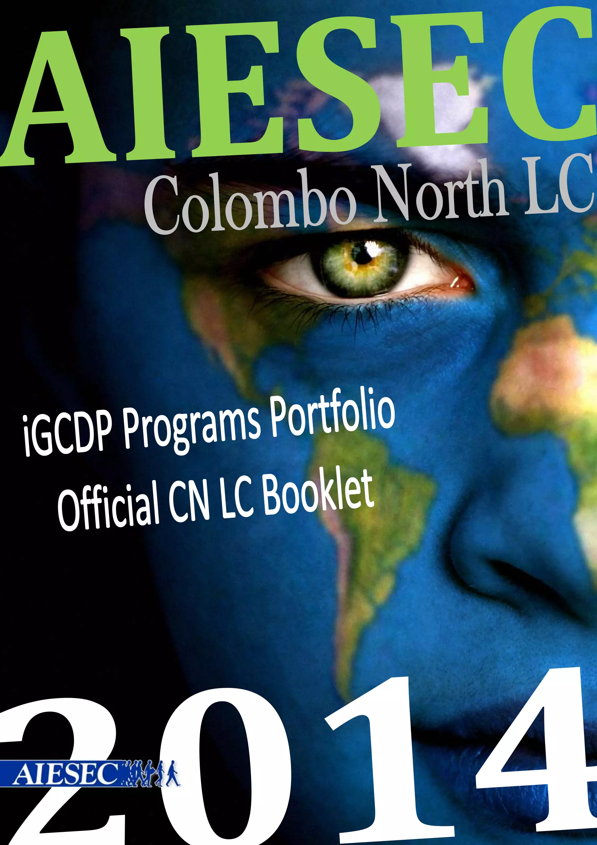 iGCDP Program Booklet of CN LC, AIESEC in Sri Lanka | PDF