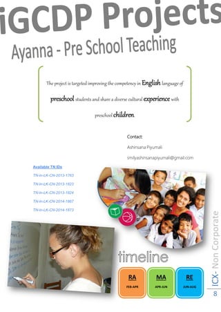 iGCDP Program Booklet of CN LC, AIESEC in Sri Lanka | PDF