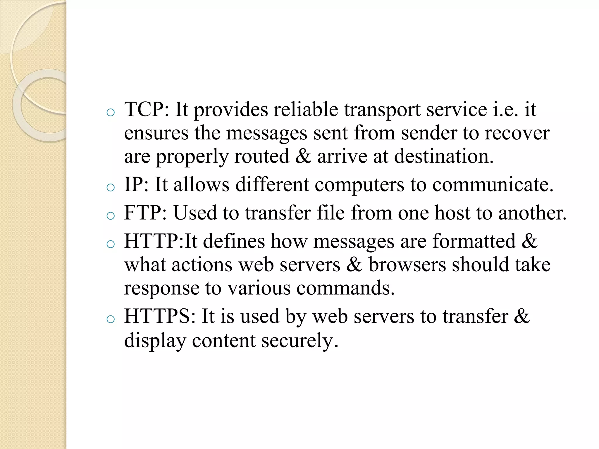 Computer Network & Layered Protocols | PPTX