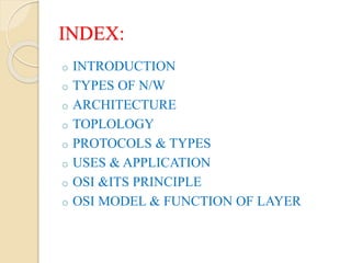 Computer Network & Layered Protocols | PPTX