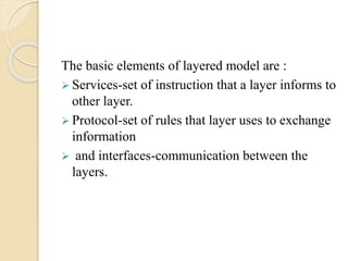 Computer Network & Layered Protocols | PPTX