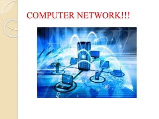 Computer Network & Layered Protocols | PPTX