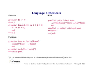 Gremlin: A Graph-Based Programming Language | PPT