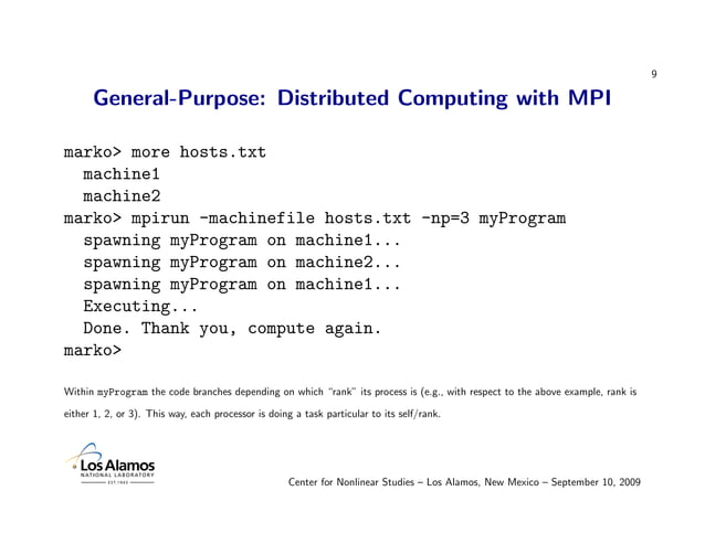 General Purpose Internet Scale Distributed Computing With Linked Process Ppt