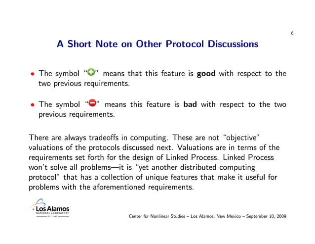 General Purpose Internet Scale Distributed Computing With Linked Process Ppt