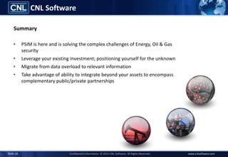 CNL Software - PSIM for Energy, Oil & Gas | PPT