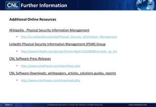 CNL Software - PSIM for Energy, Oil & Gas | PPT