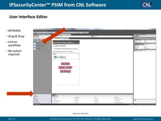 CNL Software - IPSecurityCenter Presentation | PPT