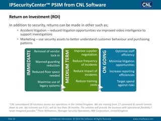 CNL Software - IPSecurityCenter Presentation | PPT