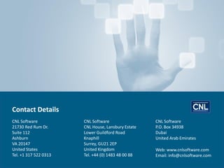 CNL Software - IPSecurityCenter Presentation | PPT