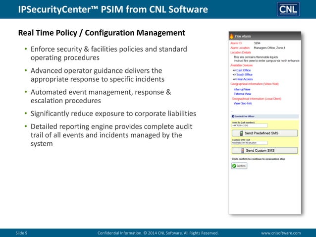 CNL Software - IPSecurityCenter Presentation | PPT