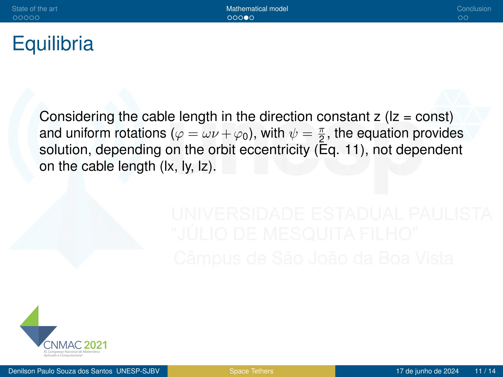 Equilibrium Conditions for Tethered Nanosatellite Constellations | PDF