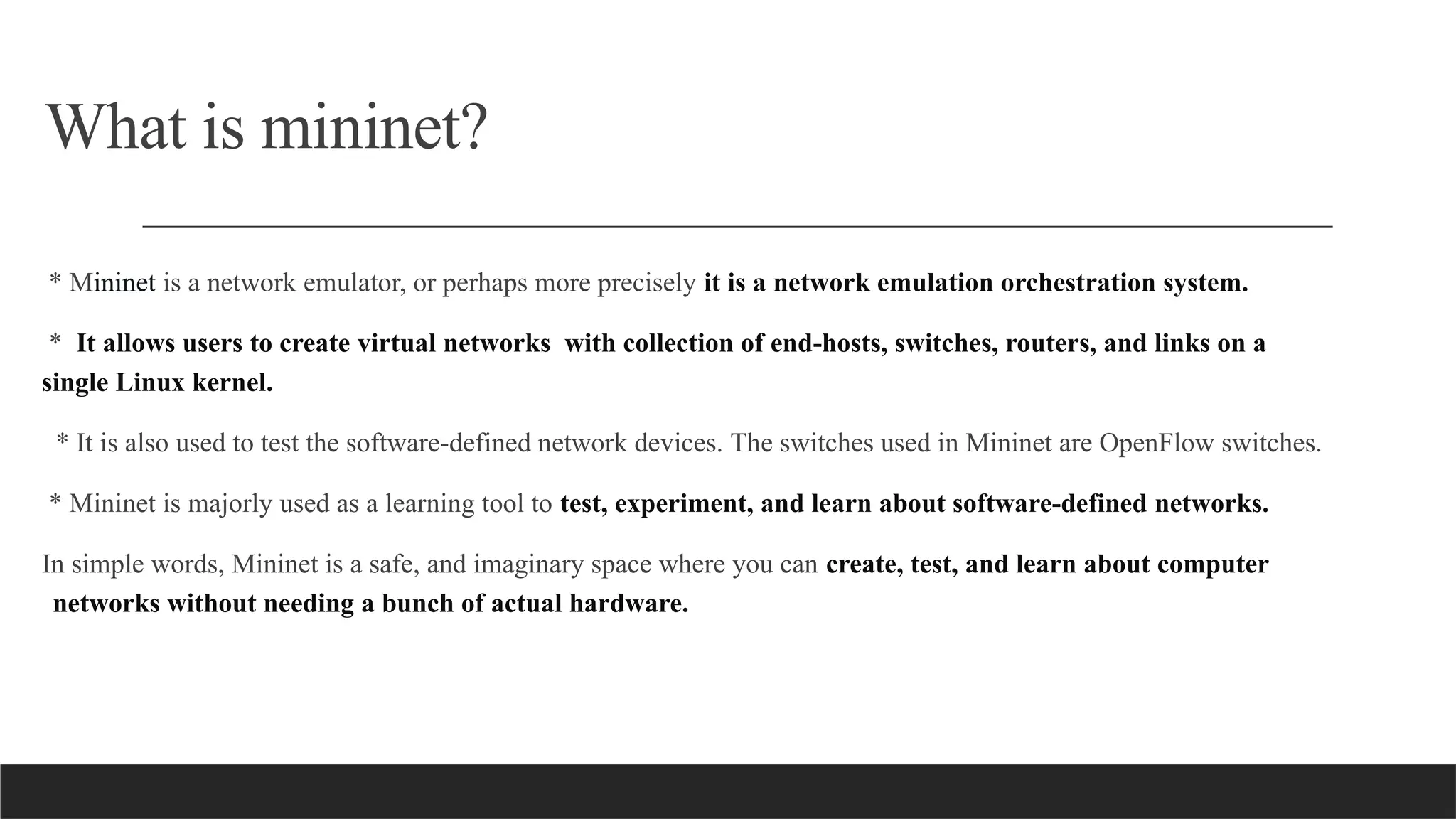 cn mininet----- power point presentation | PPT