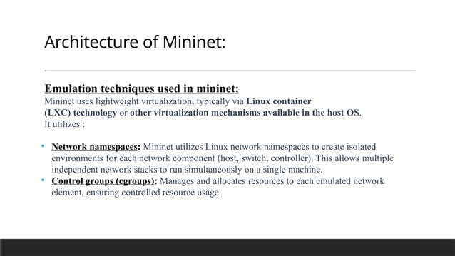 cn mininet----- power point presentation | PPT
