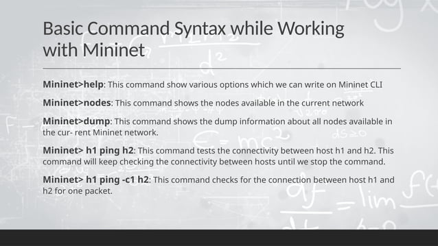 cn mininet----- power point presentation | PPT