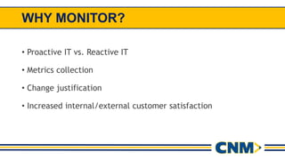 Monitoring the Enterprise: Examples and Best Practices | PPTX
