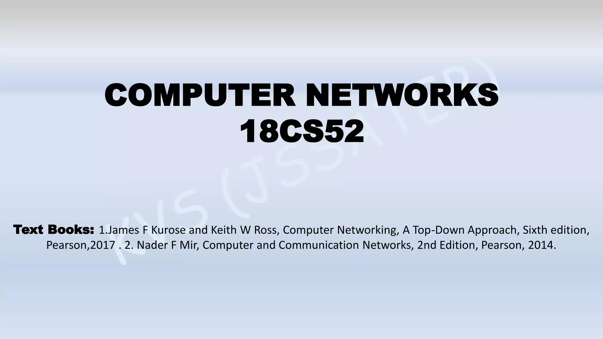 Computer Networks Module 1-part 1.pdf