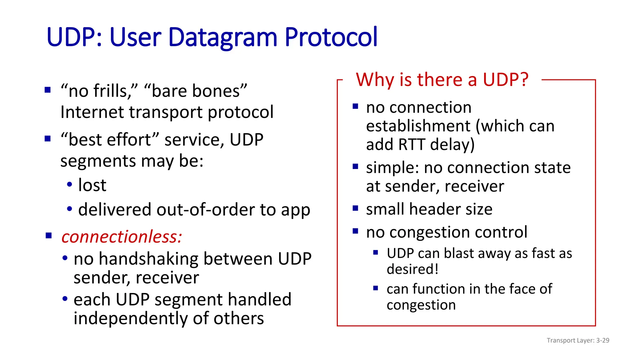 Computer networks Module 3 Transport layer | PPTX