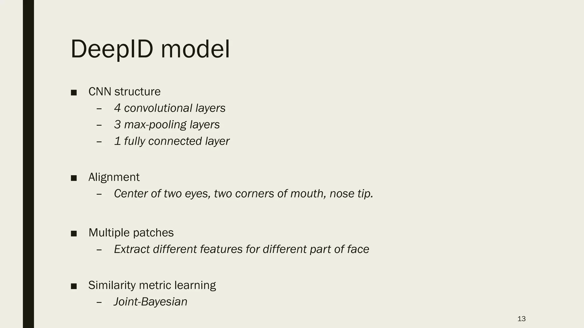 Face Recognition Methods Based On Convolutional Neural Networks Pdf