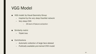 Face Recognition Methods based on Convolutional Neural Networks | PDF