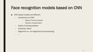 Face Recognition Methods based on Convolutional Neural Networks | PDF