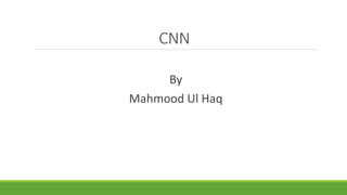 Cnn | PPT
