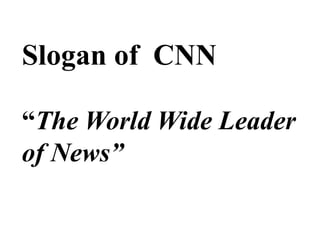 Cable News Network | PPTX