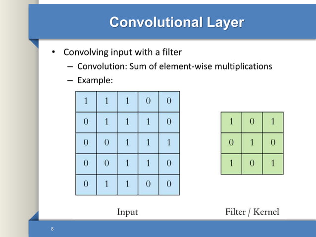 Convolutional Neural Networks | PPTX