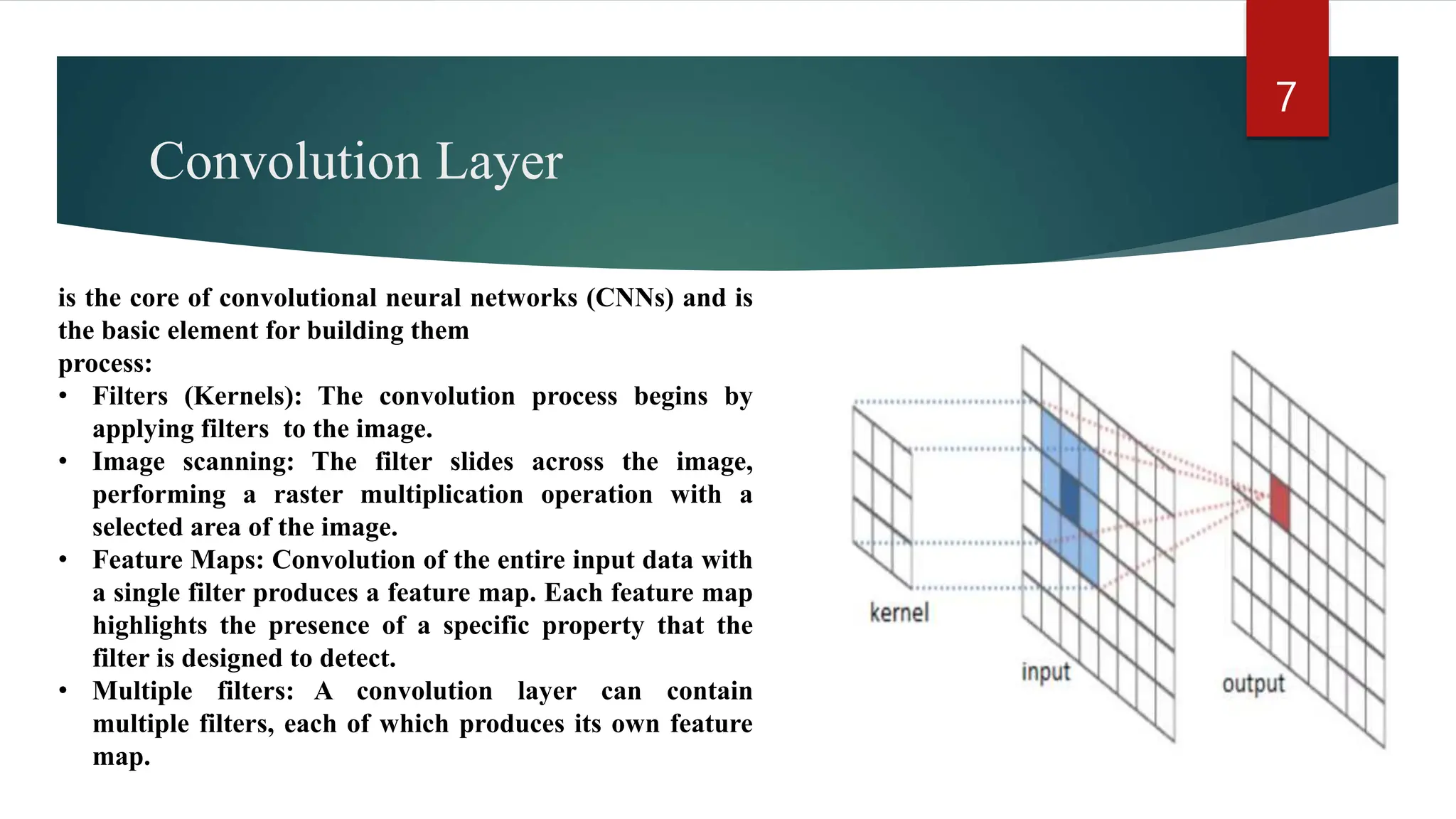 Convolutional Neural Network (CNN)of Deep Learning | PPTX