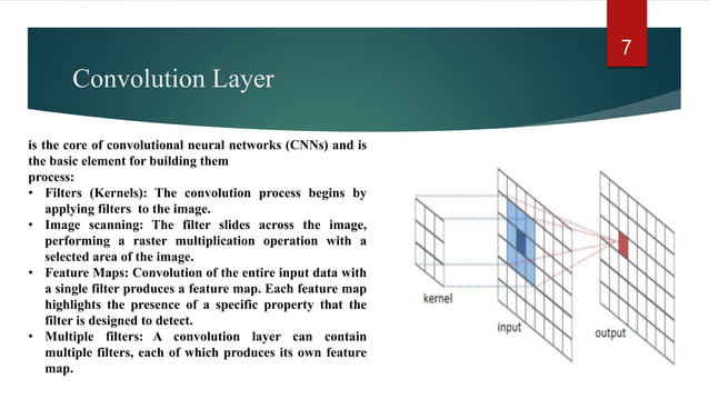 Convolutional Neural Network (CNN)of Deep Learning | PPTX