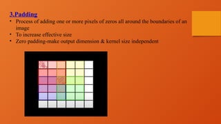 Convolutional neural network in deep learning | PPTX