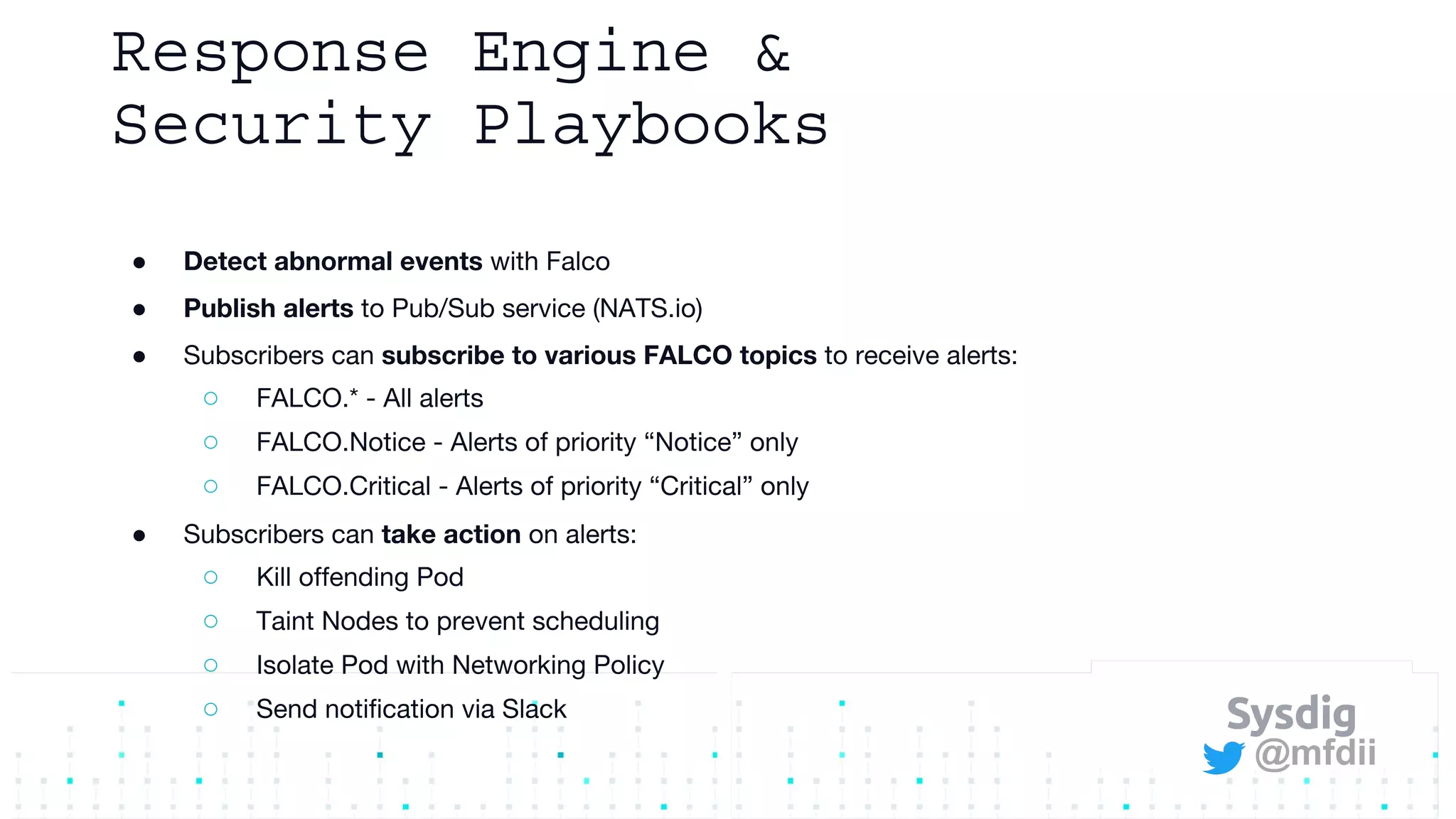Container Runtime Security with Falco | PDF